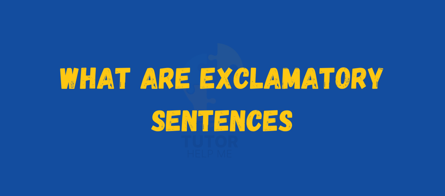 What Are Exclamatory Sentences? Types and Use with Examples